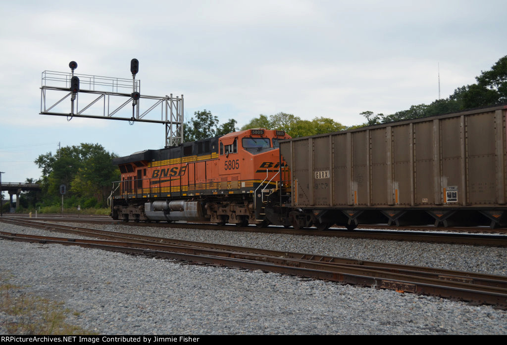 Southbound NS coal train dpu